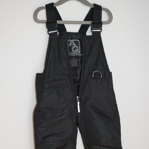 AQ/AQ | Other | Boys Toddler Black Snow Bib 8 Months Worn Once | Poshmark